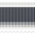 24 Pcs Retractable Black Gel Ink Refills 0.7 mm Point - Walmart.com