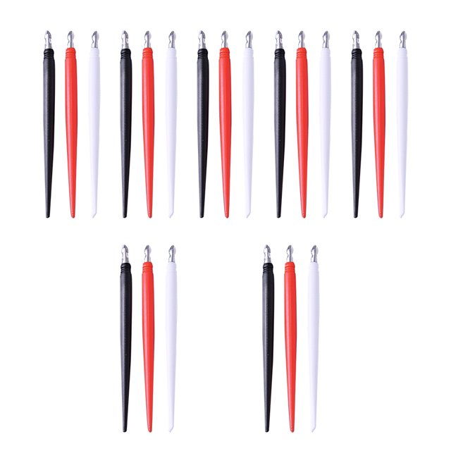 24 Pcs Scratch Pen Note Nail Files and Buffers Scratchboard - Walmart.com