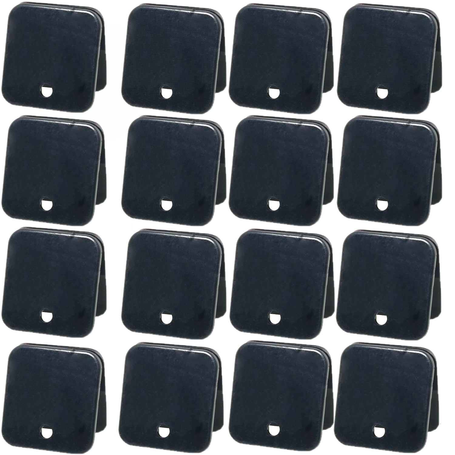 24 Pcs Self Adhesive Clips, 1.2" Wall Clips, Shower Curtain Clips ...