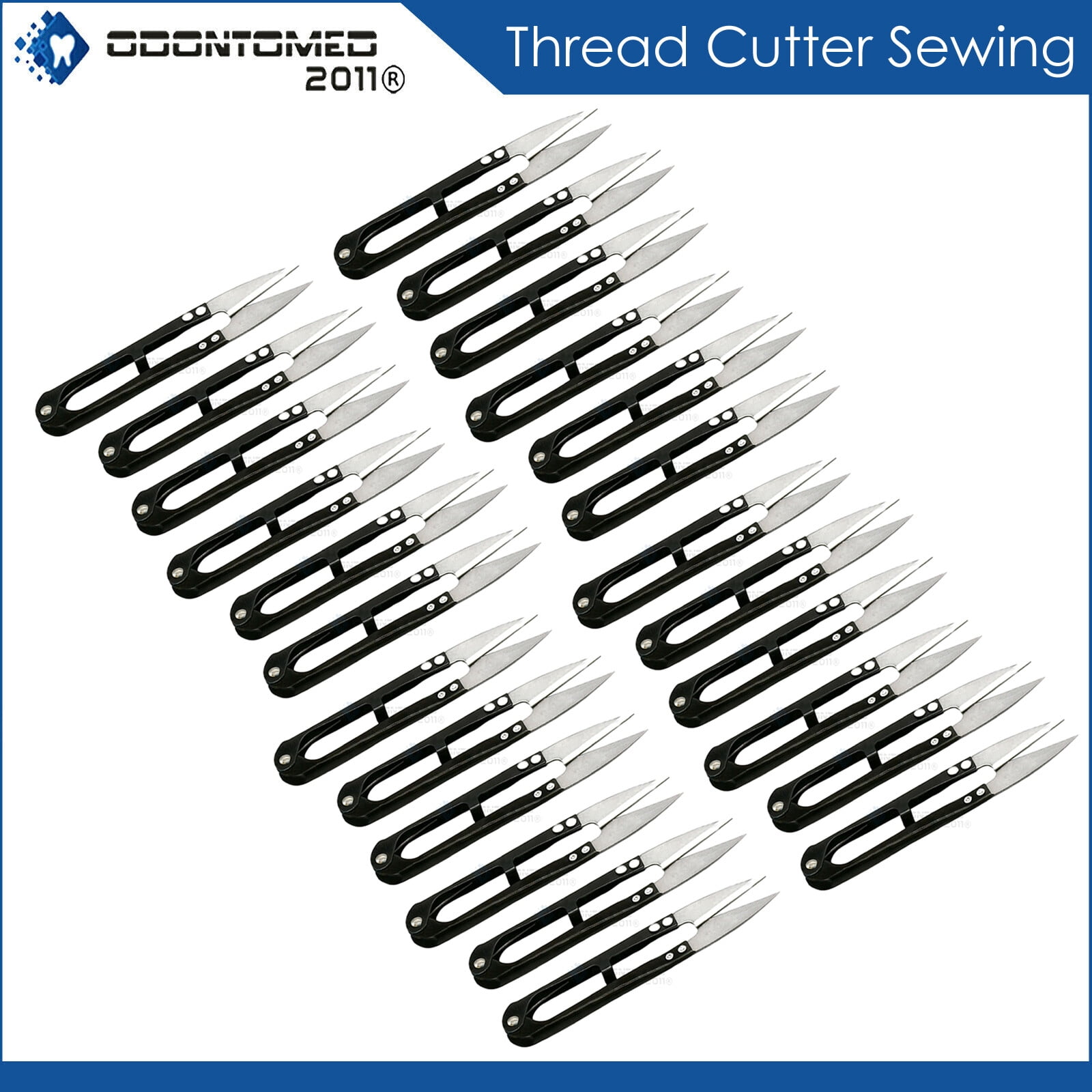 24 Pcs Sewing Scissors Yarn Thread Cutter Mini Small Snips Trimming ...