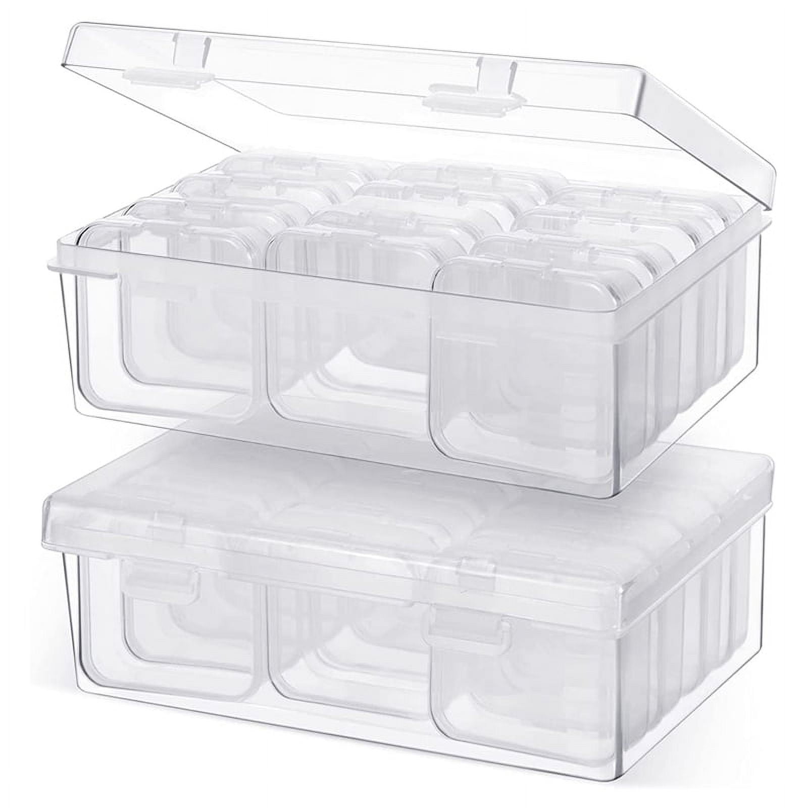 24 Pcs Small Bead Organizer Bead Case Storage Organizer Diamond Art ...