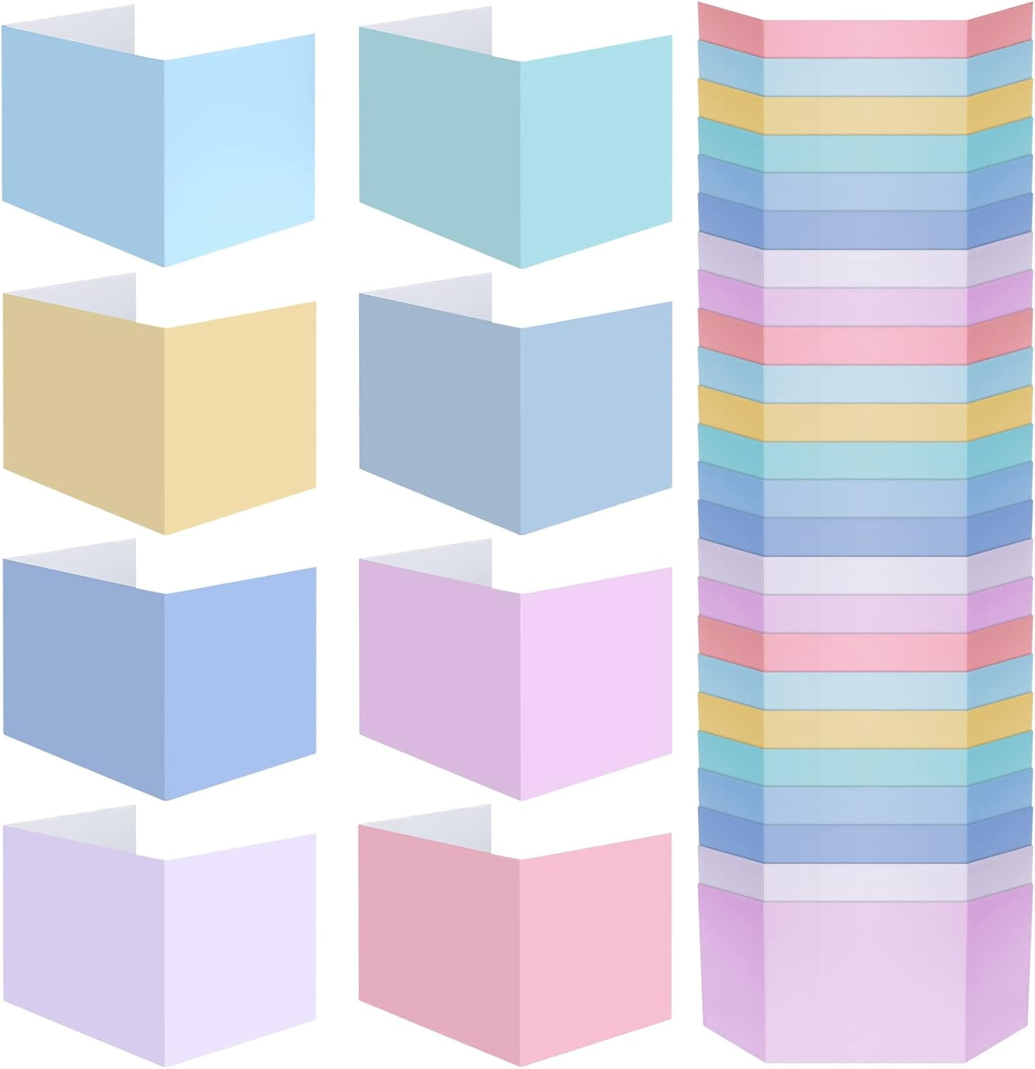 24 Pcs Solid Privacy Boards for Student Desks Classroom Desk Divider ...