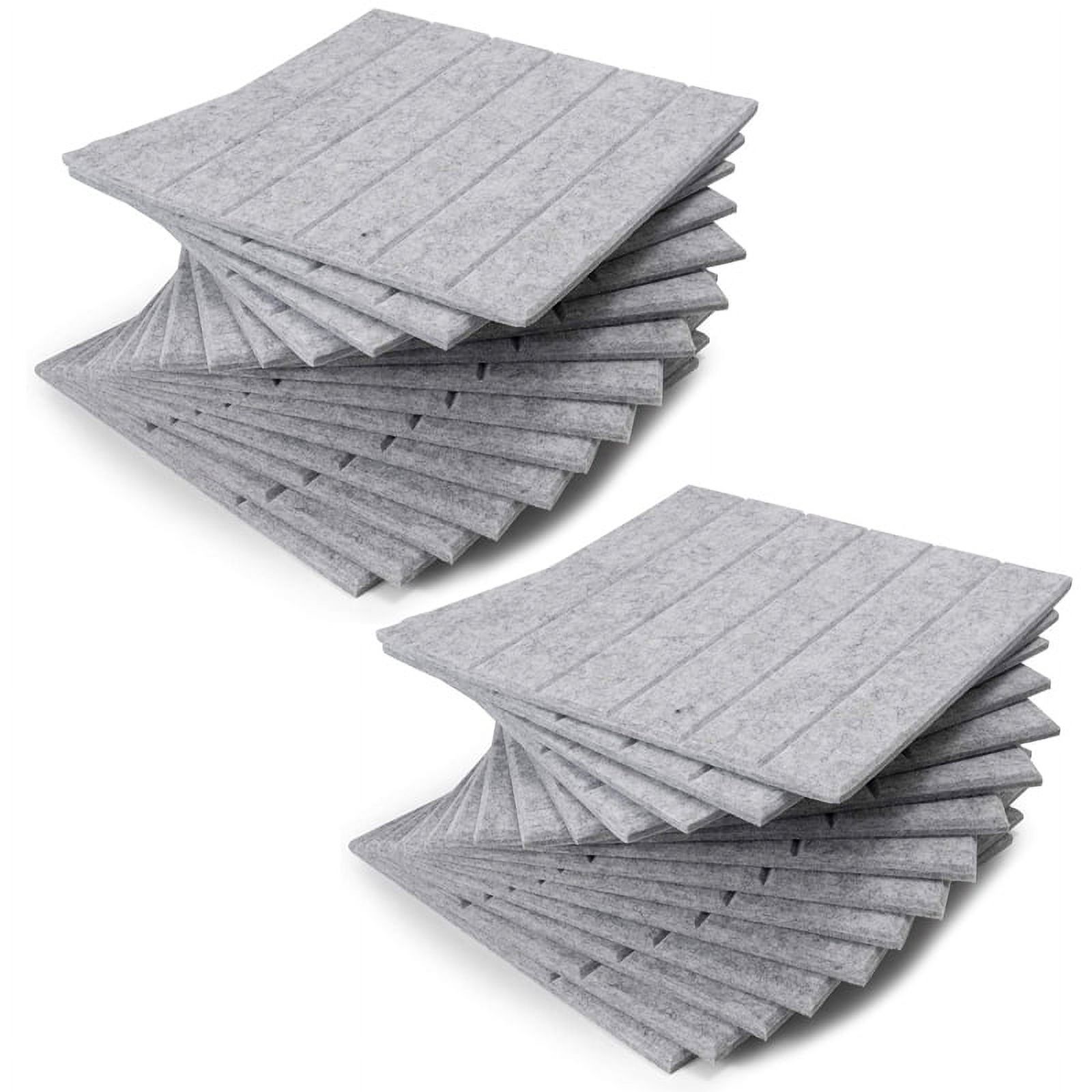 24 Pcs Sound-Absorbing Panels Sound Insulation Pads, Bass Isolation ...