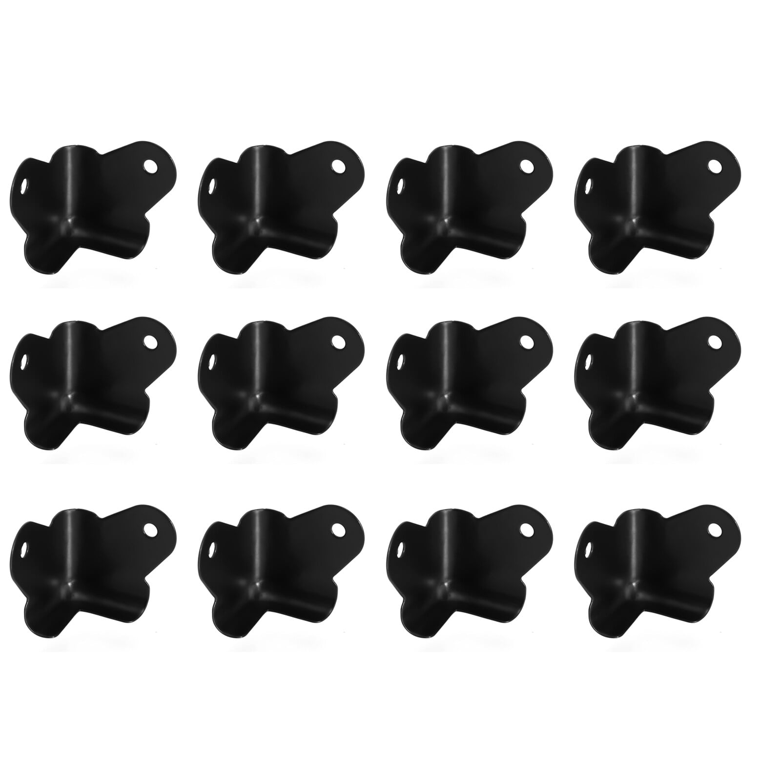 24 Pcs Speaker Wrap Angle Corner Protectors Megaphone Black - Walmart.com