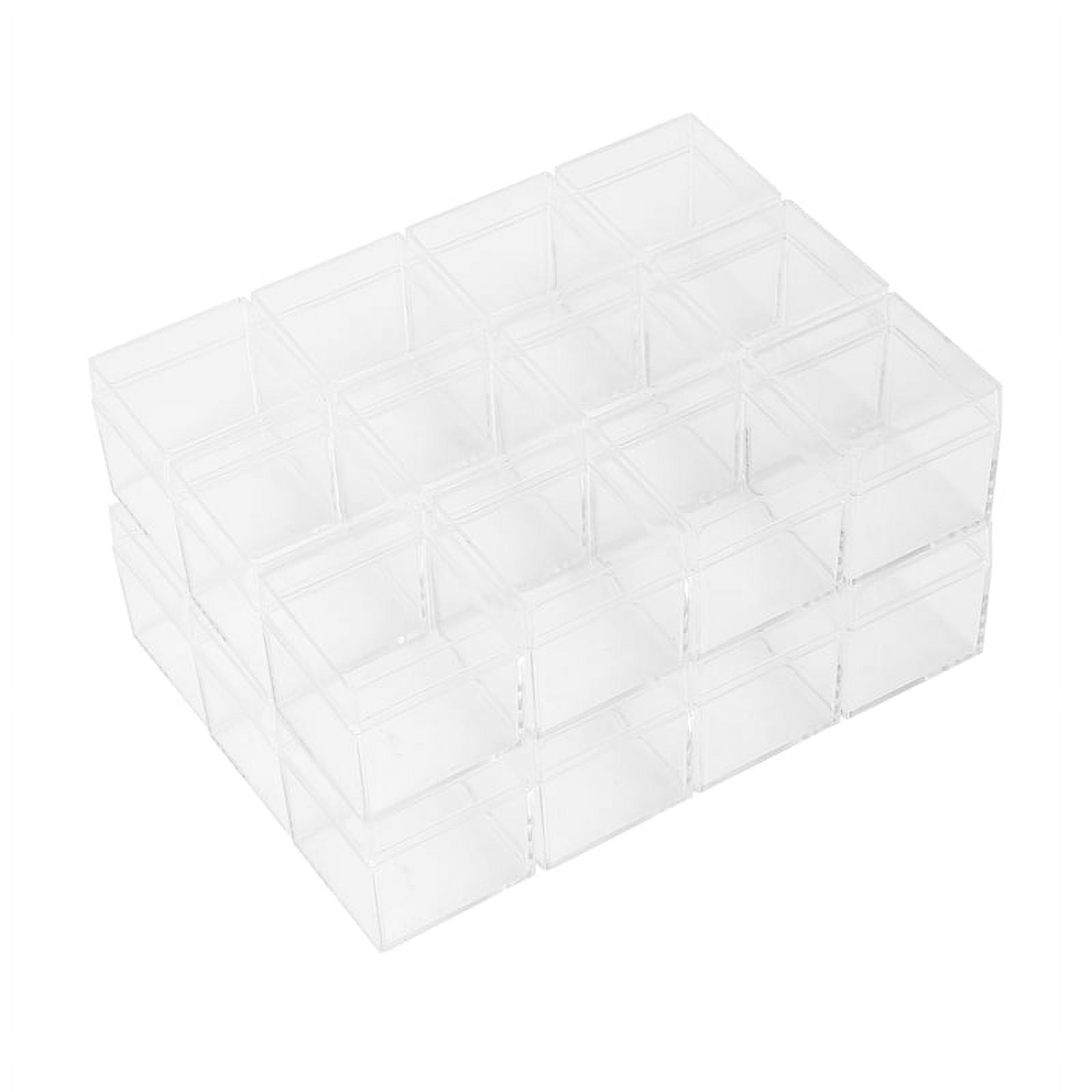 24 Pcs Square Transparent Plastic Packing Box Candy Box Box - Walmart.com