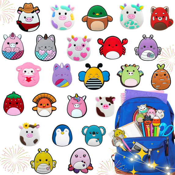 24 Pcs Squishmallows Pin Badges, Squishmallow Inspired Pins, Cute Pins ...