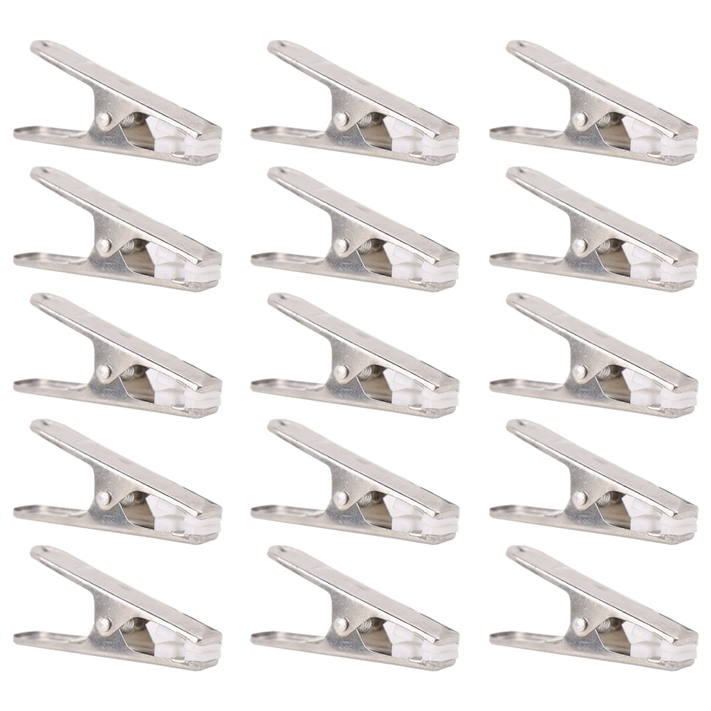 24 Pcs Stainless Steel Clothes Clip Multifunctional Hanger Clip ...