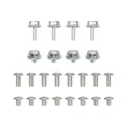24 Pcs Stainless Steel Helmet Screws Set for Baseball, Softball, Rugby ...