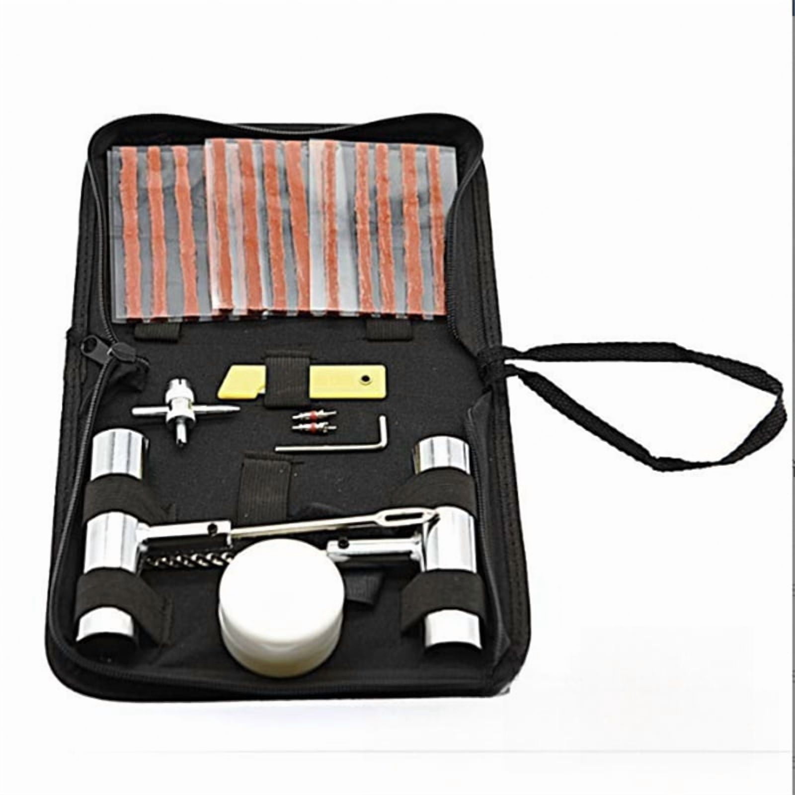 24 Pcs Tire Repair Kit, Heavy Duty Emergency Tire Plug Kit, for Car ...