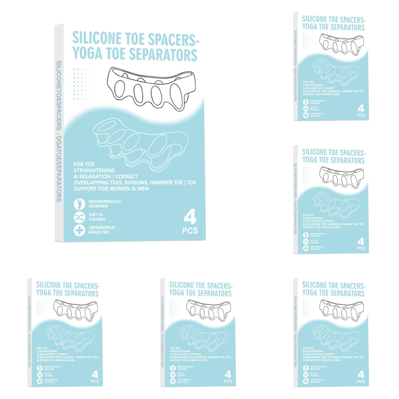 24 Pcs Toe Separators,Yoga Toe Separators for Toe Straightening ...