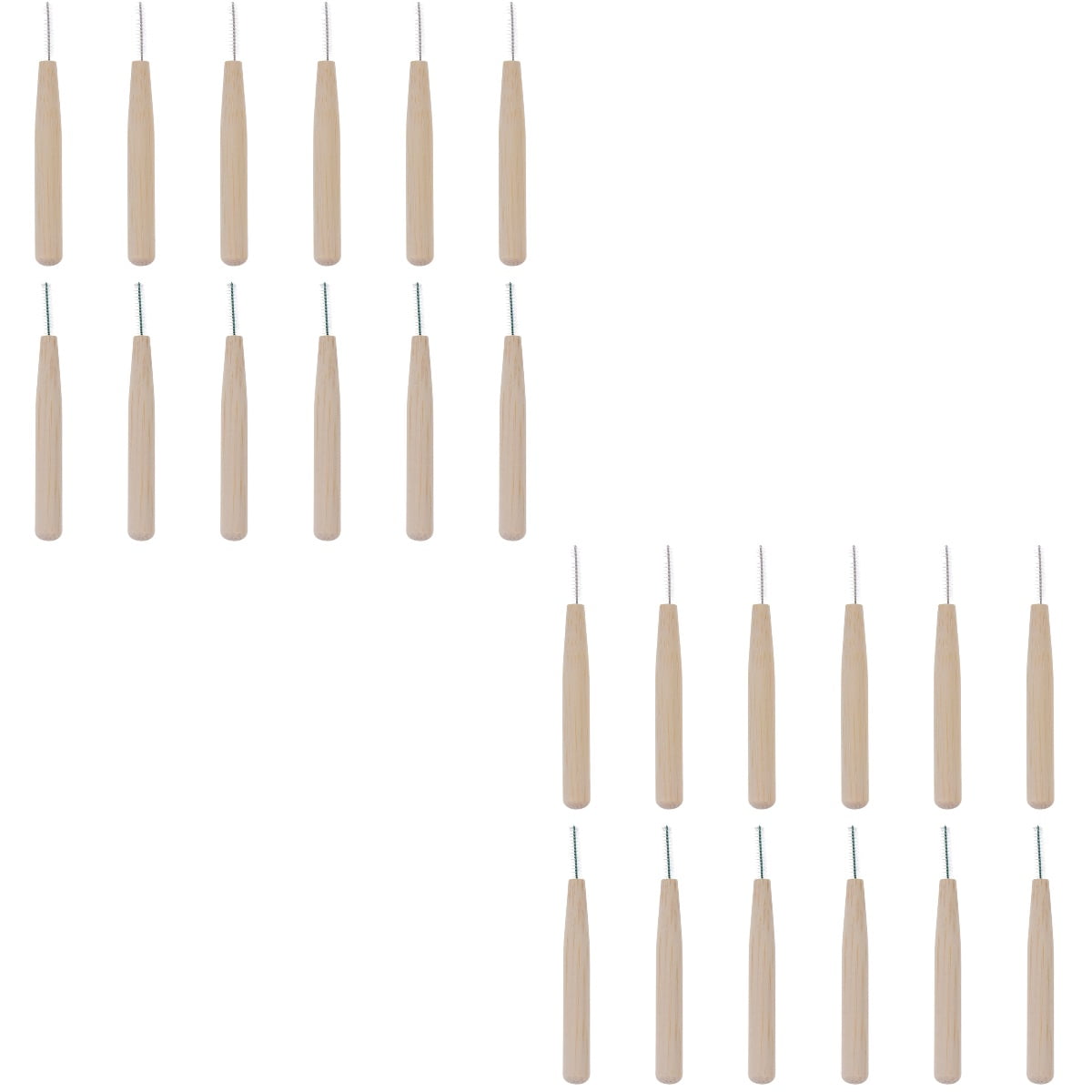 24 Pcs Tooth Flosser Care Manual Dental Interdental Brush Picks Hygiene ...