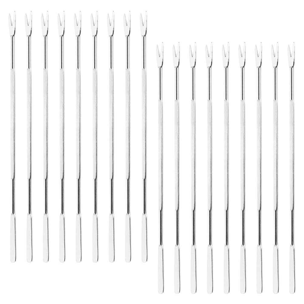 24 Pcs Useful Tool Nut Multi-function Needle Picker Stainless Steel ...