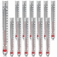 24 Pcs V Shaped, Dual-Scale Science Thermometers, Mercury-Free Lab ...