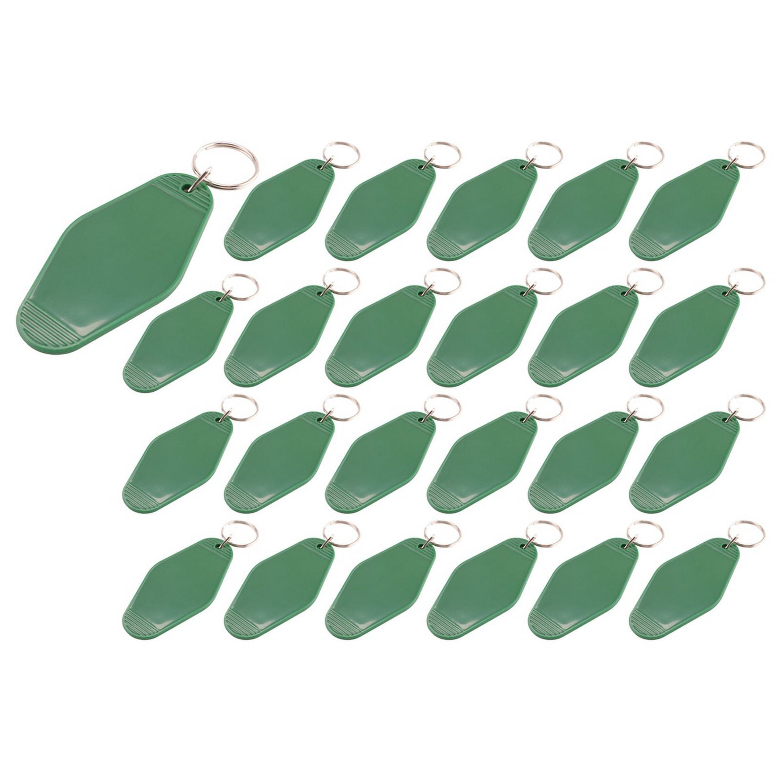 24 Pcs Vintage Motel Keychain DIY Blank Hotel Keychains Heat Transfer ...