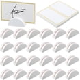 24 Pcs Wooden Table Number Stands Wedding Table Name Holder ...