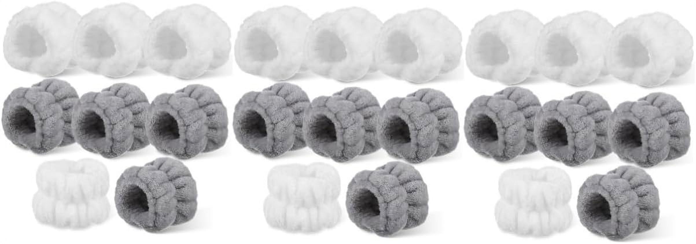 24 Pcs Wrist Band Skin Care Set Skin Care Wristbands Spa Set Wrist Wash ...