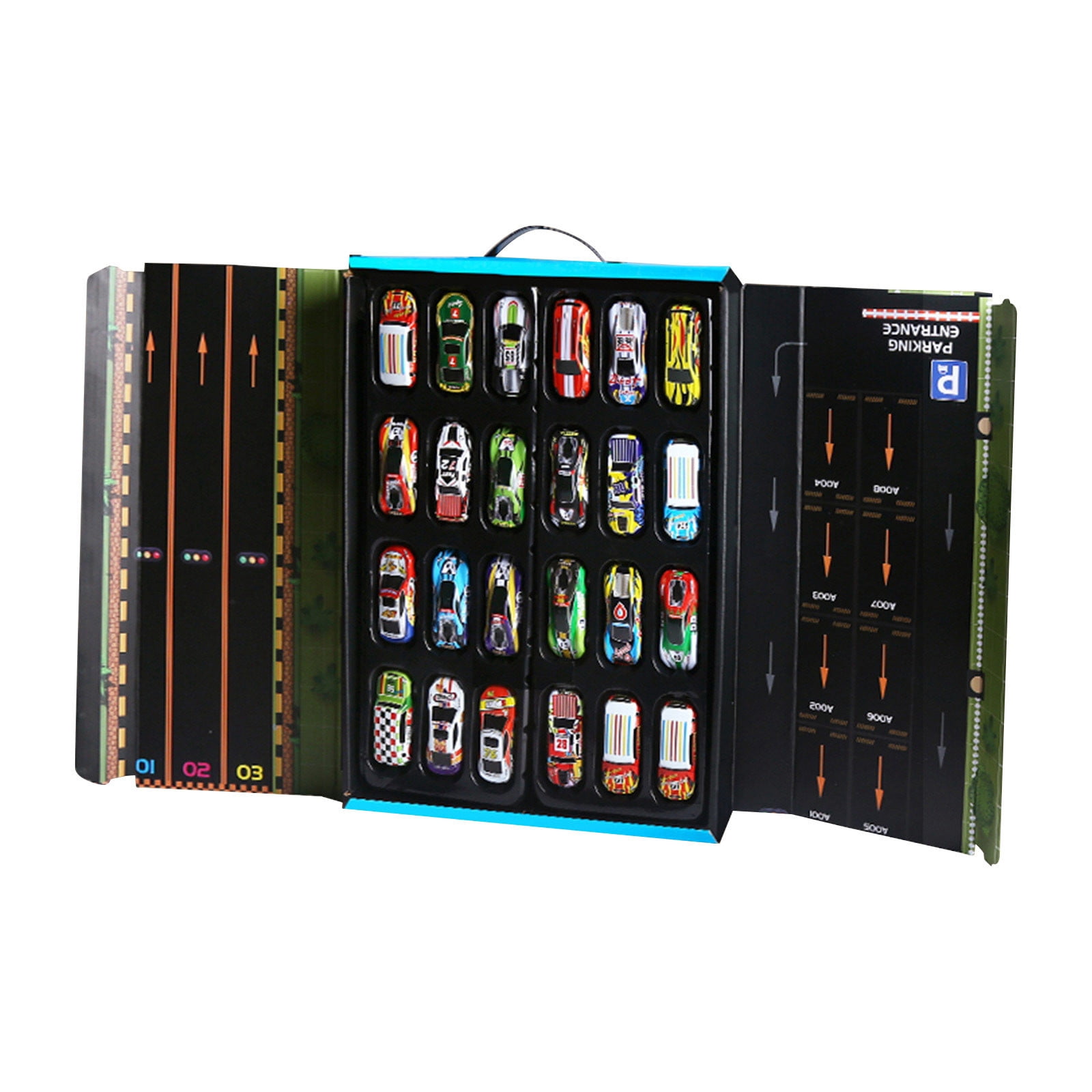 24-Piece Luxury Race Car Gift Box with Track Map – Premium Mini ...