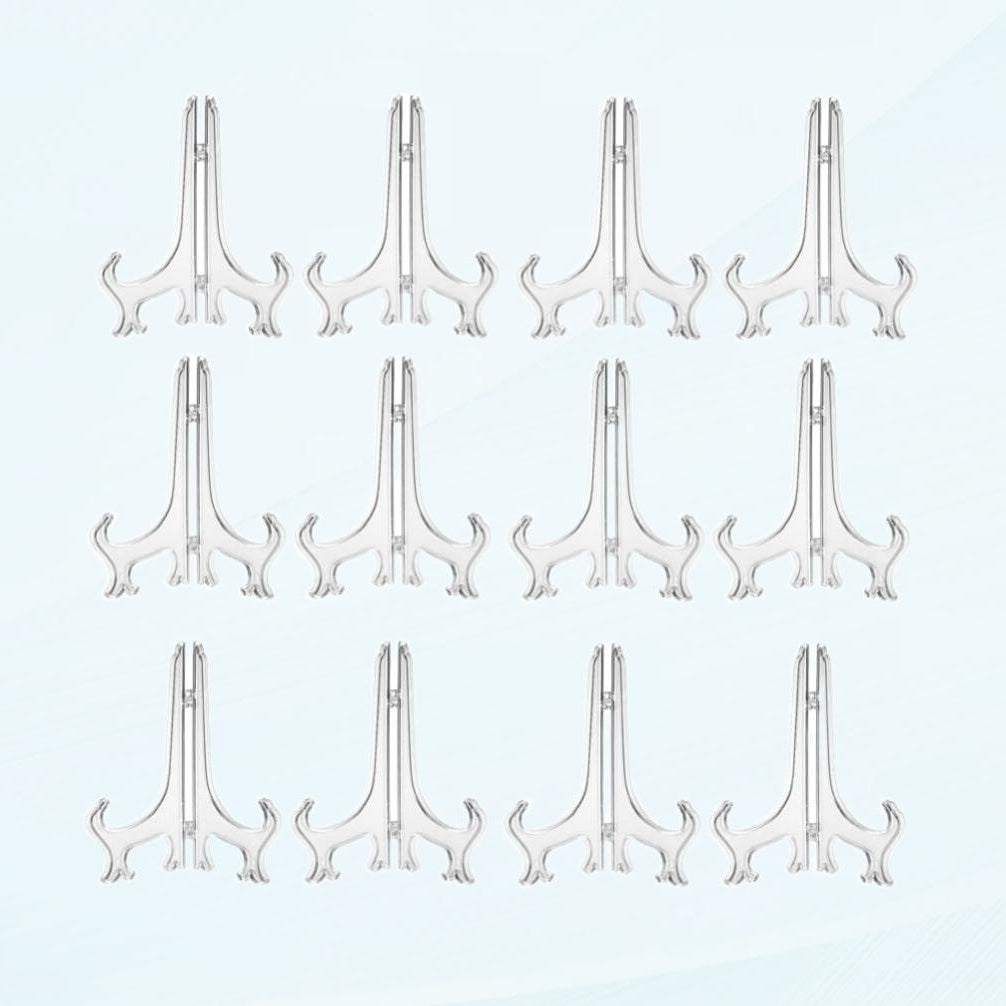 24 Pieces 4 Picture Stand Desktop Easel Table Easel Monitor Desktop ...