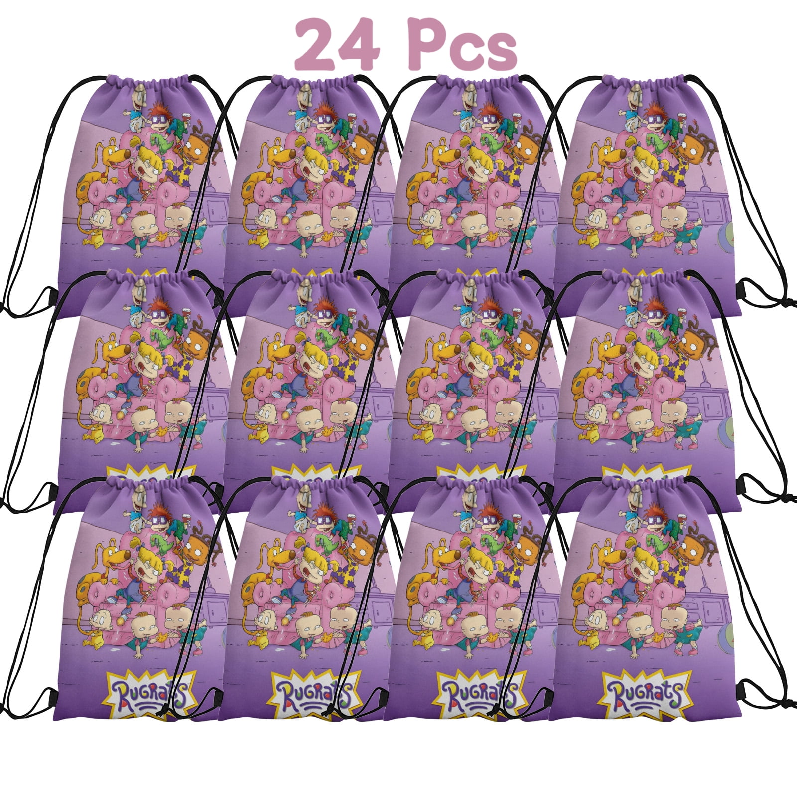 24 Pieces Candy Drawstring Bag, Drawstring Goodie Favor Bags for ...