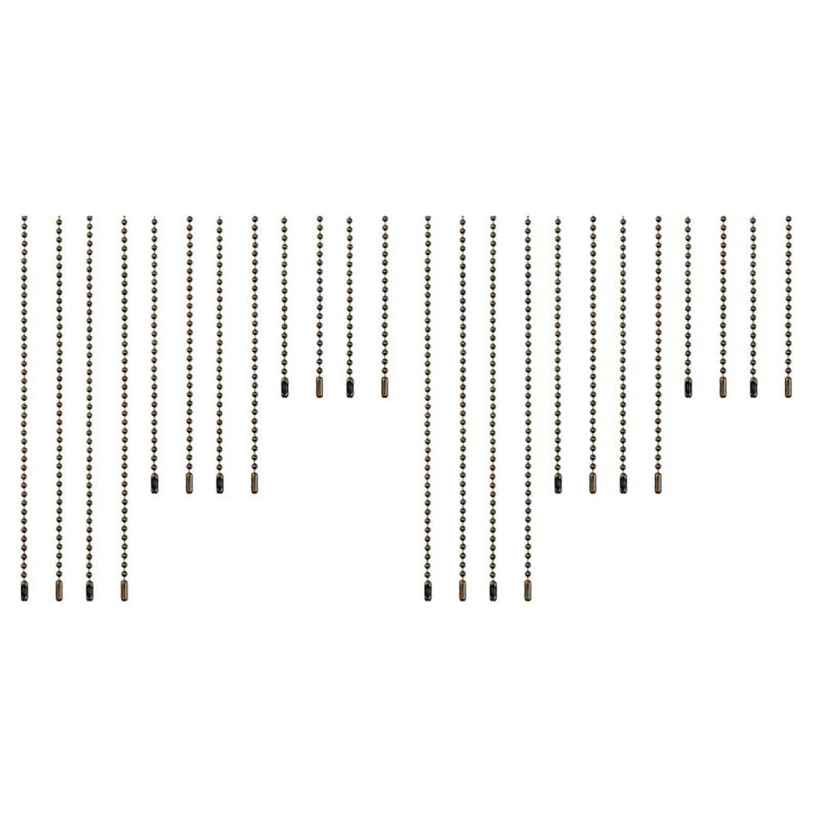 24 Pieces Ceiling Fan Pull Chain Extender Bronze Extension 12/24/ 36 ...