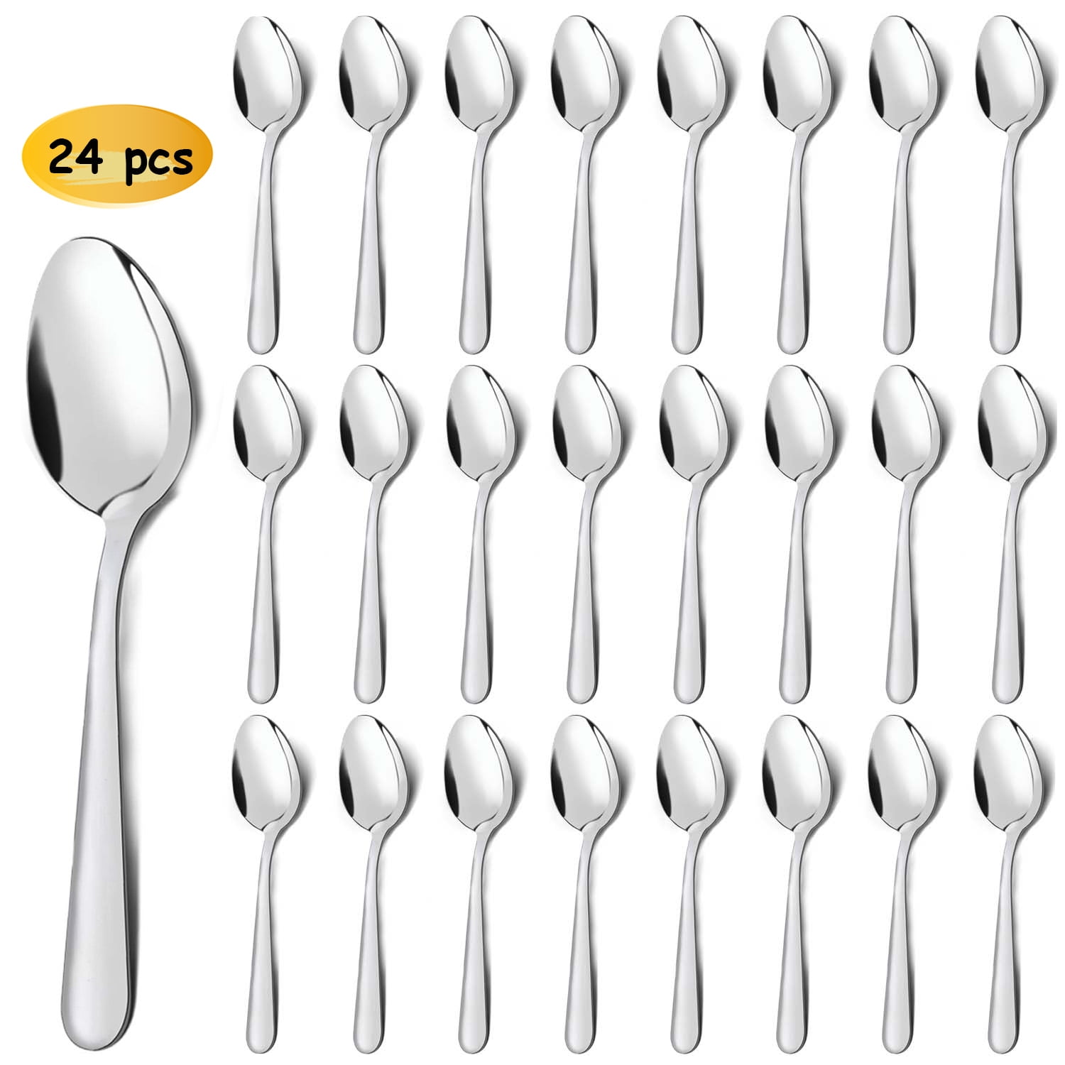 Wilton 4-Inch Wooden Spoons, 24-Count - Walmart.com