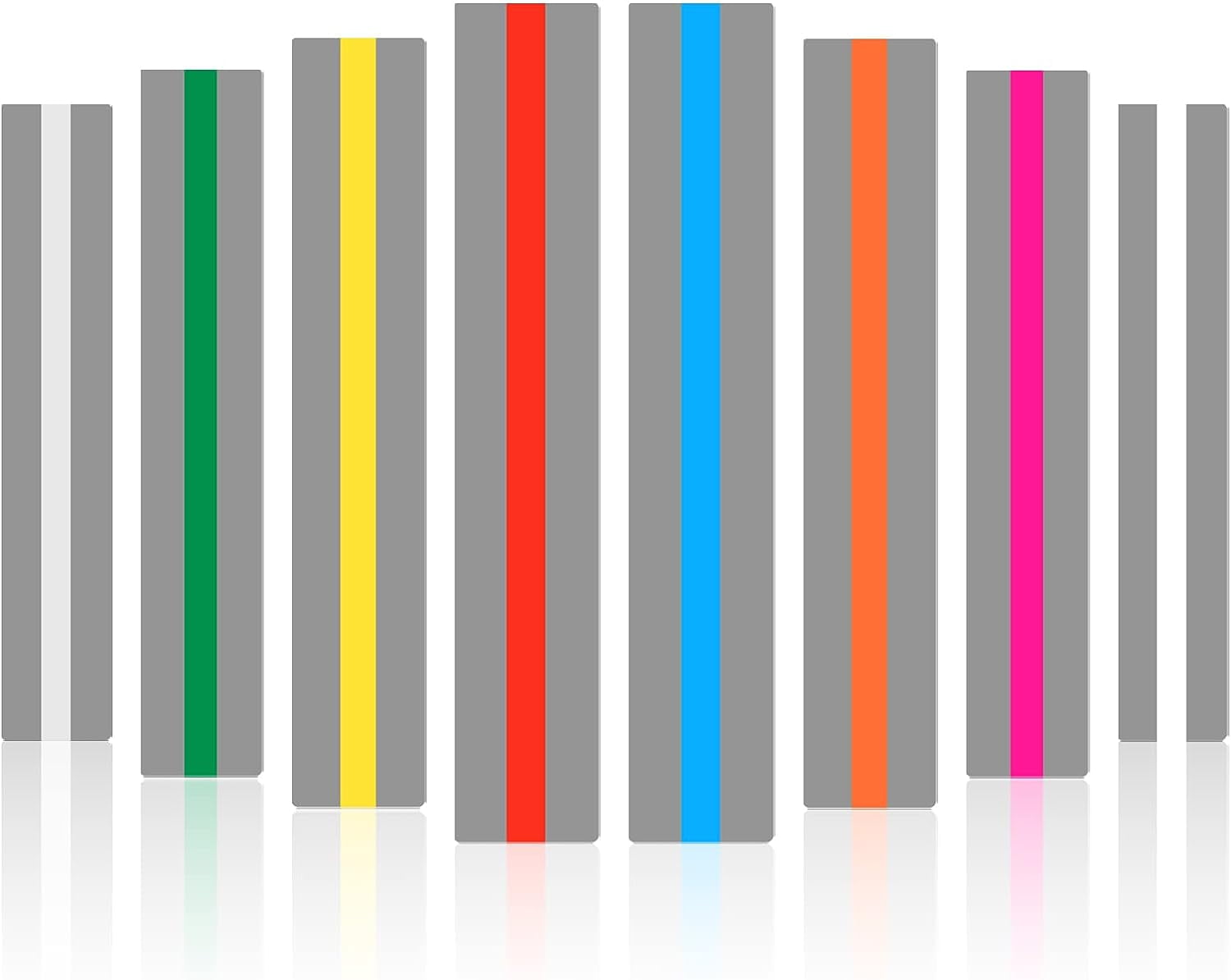 24 Pieces Guided Reading Strips Reading Helper Strips, Reading Ruler ...