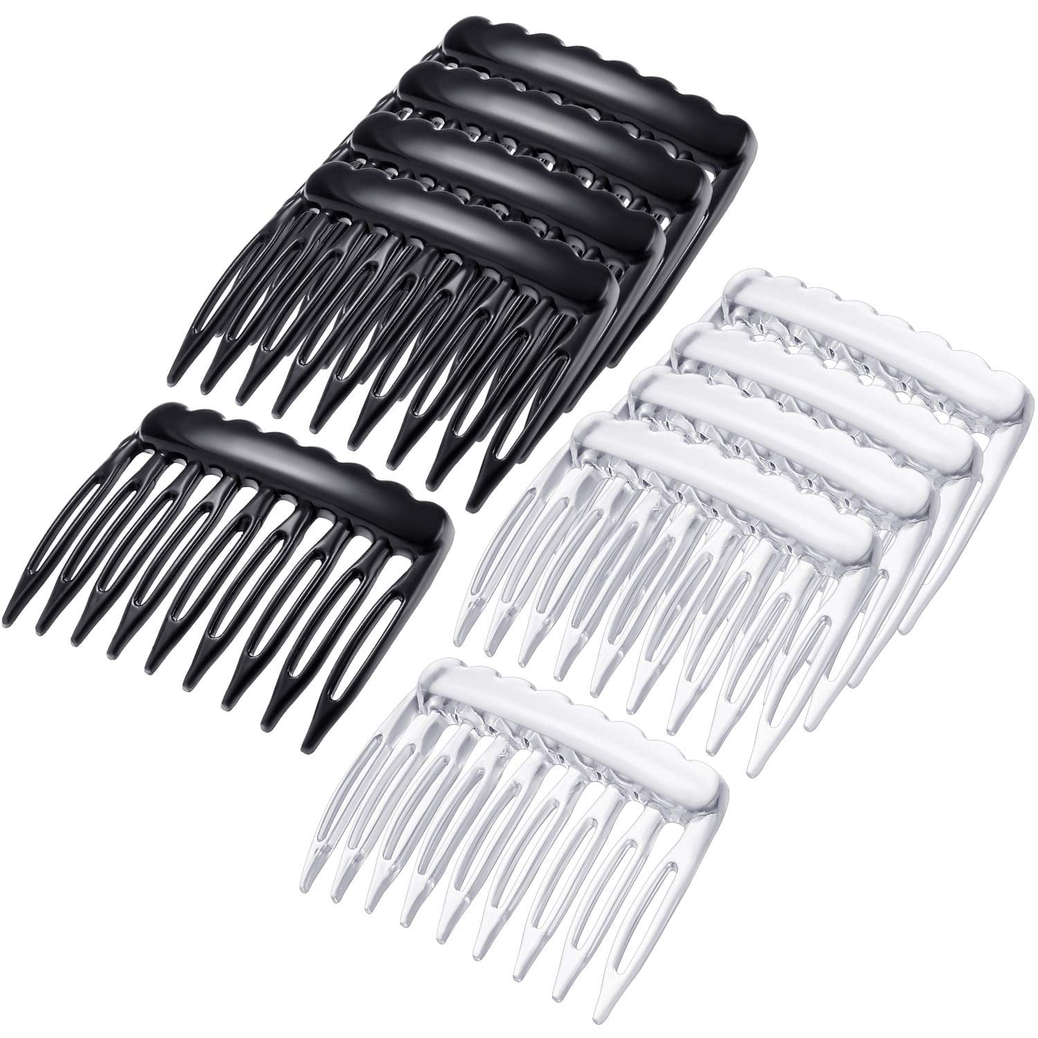 24 Pieces Hair Side Combs Small Plastic French Teeth Hair Combs Hair ...