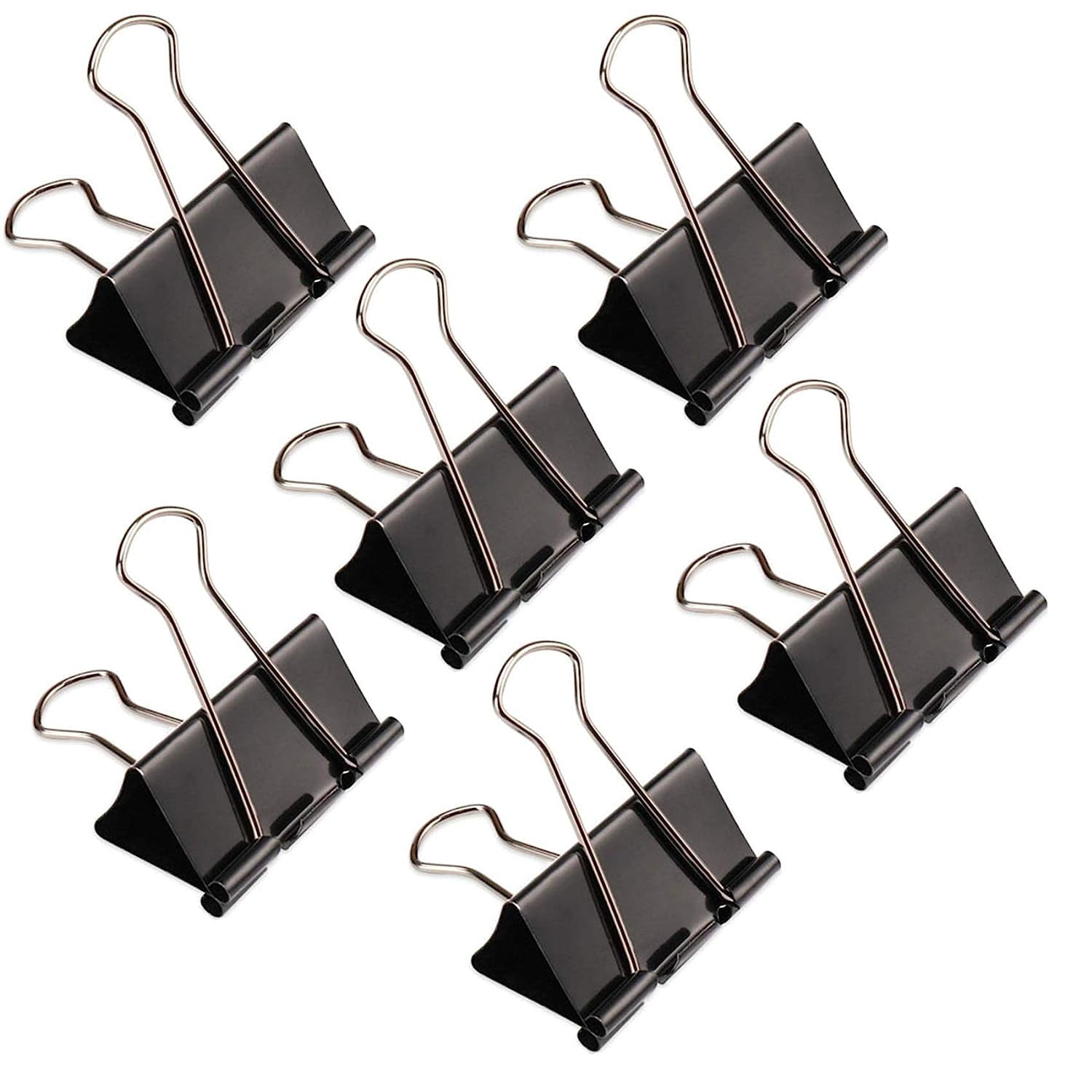 24 Pieces Large Binder Clips,1.6Inch Width,Paper Clips Large for Office ...