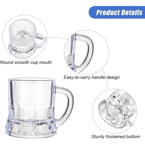 Mini Beer Mug Shot Glasses