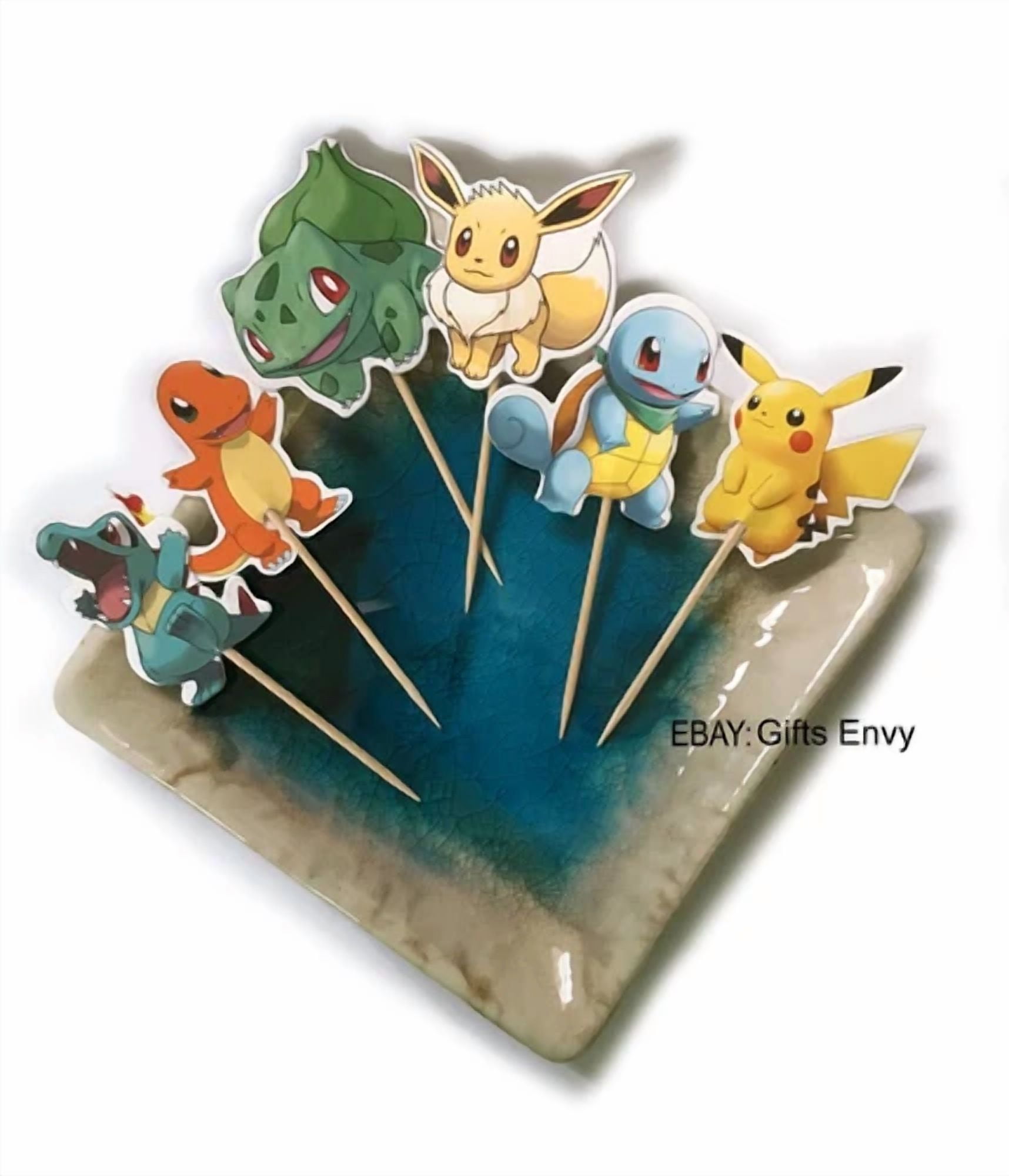 24 Pieces - Party Cupcake Topper - Birthday Children Party Animal Cake ...