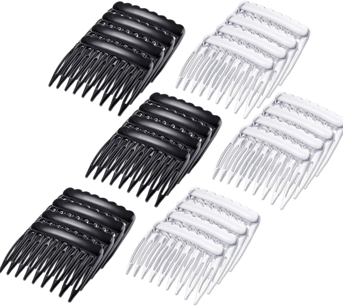 24 Pieces Small Hair Side Combs Plastic French Teeth Hair Combs Hair ...