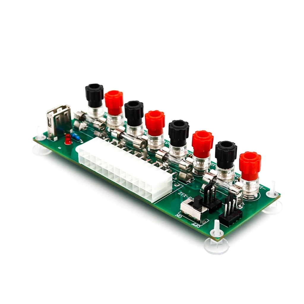 24 Pin Power Board Computer PC Power Supply Breakouts Module 12V 5V 3 ...