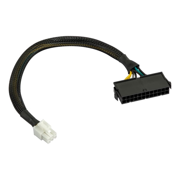 24 Pin to 6 Pin ATX PSU Power Adapter Cable for Dell OptiPlex and More ...