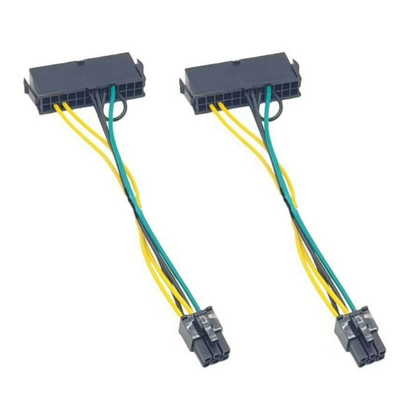 24 Pin to 6 Pin Power Adapter Cable for 7050 7080 3669 3050 5050 3668 ...