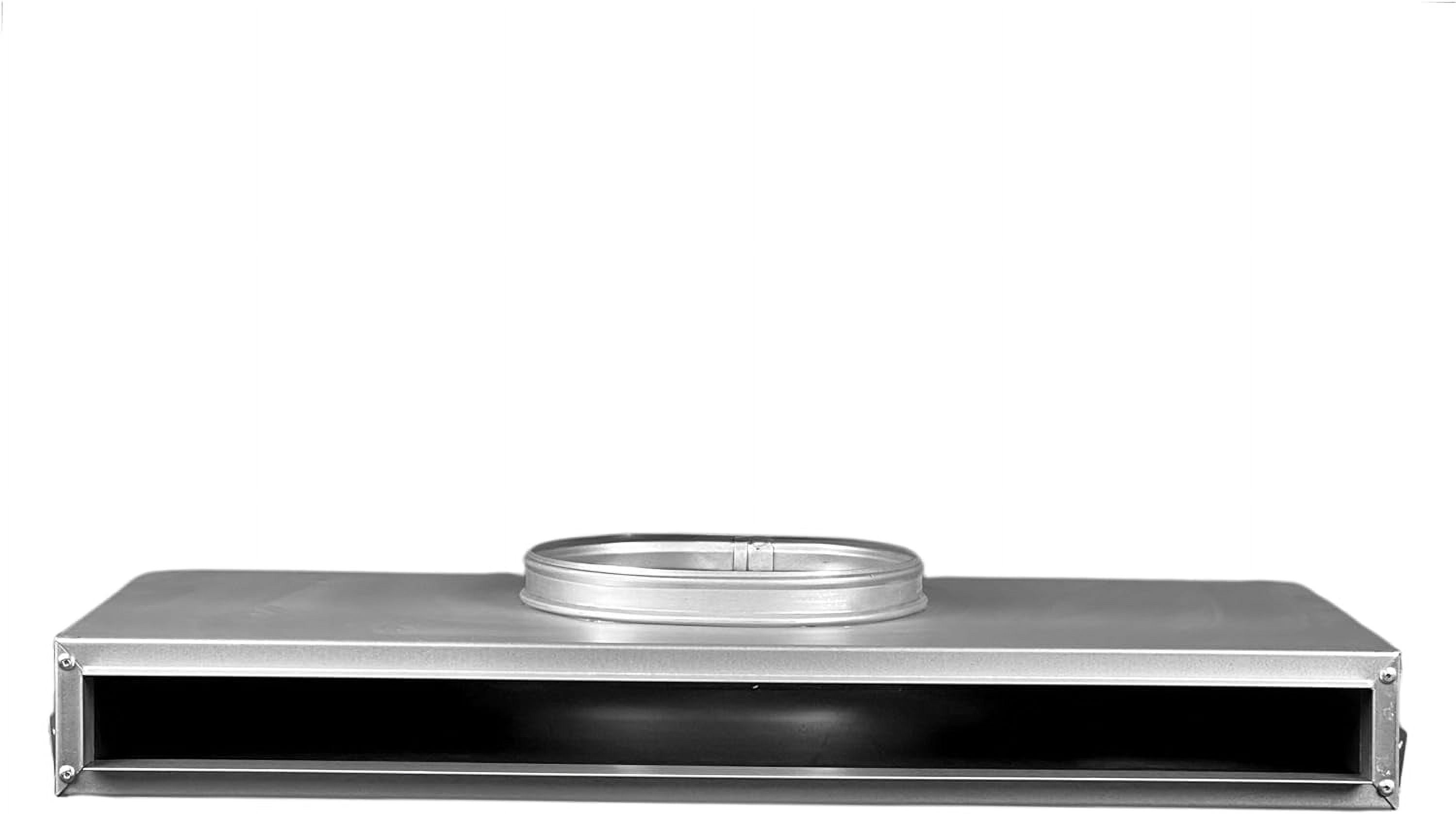 24" Plenum Box for [24" Linear Slot Diffuser - (1 Slot) Single Slot ...