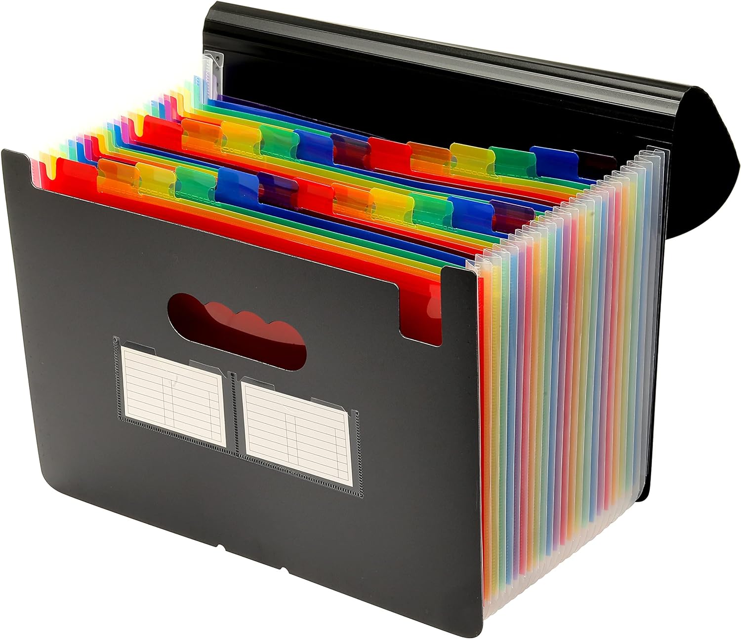 24 Pocket Expanding File Folder, Expandable Accordion File Organizer ...