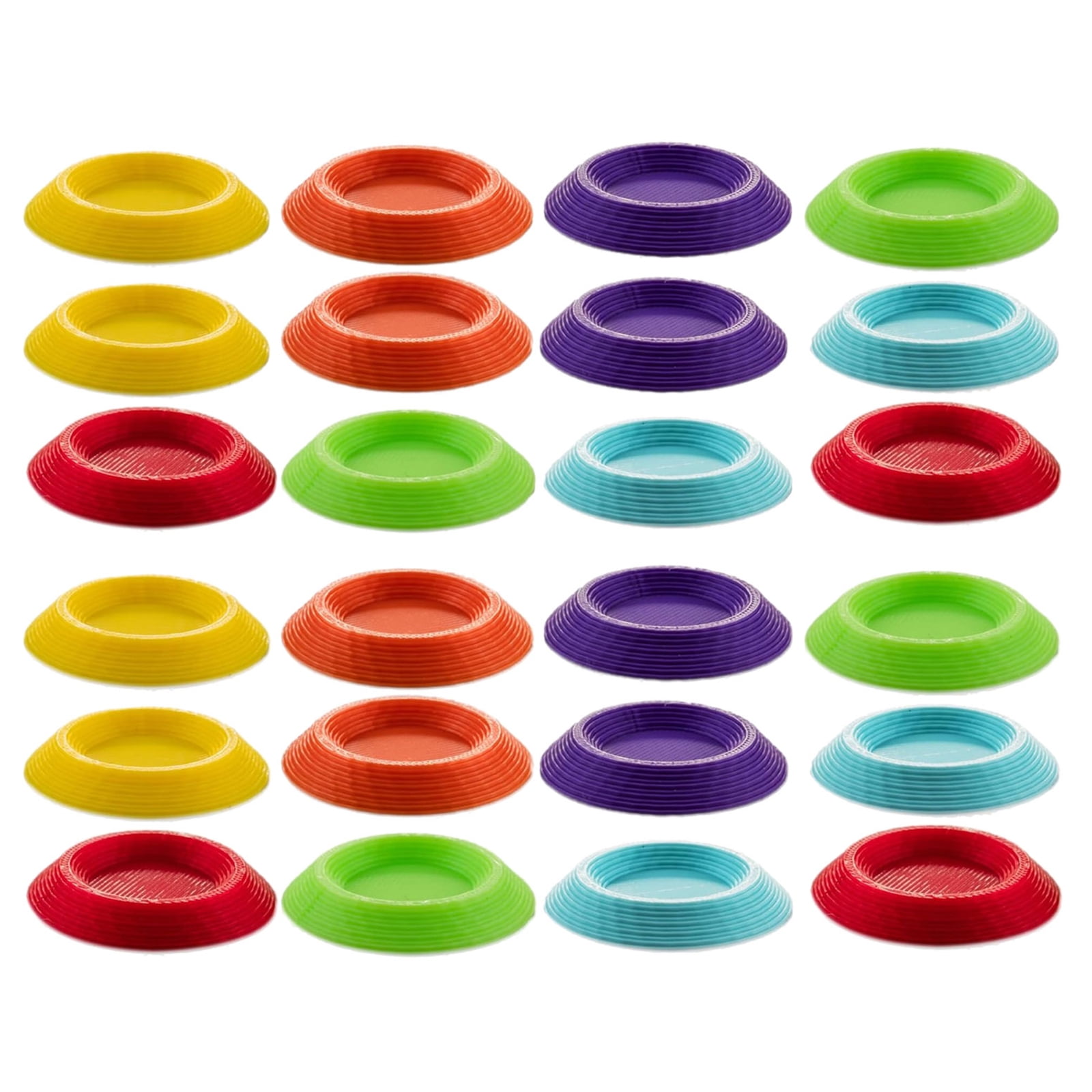 24 Polystyrene Fly Pen Dishes Slip Immune Base Strong Shih tzus Dubia ...