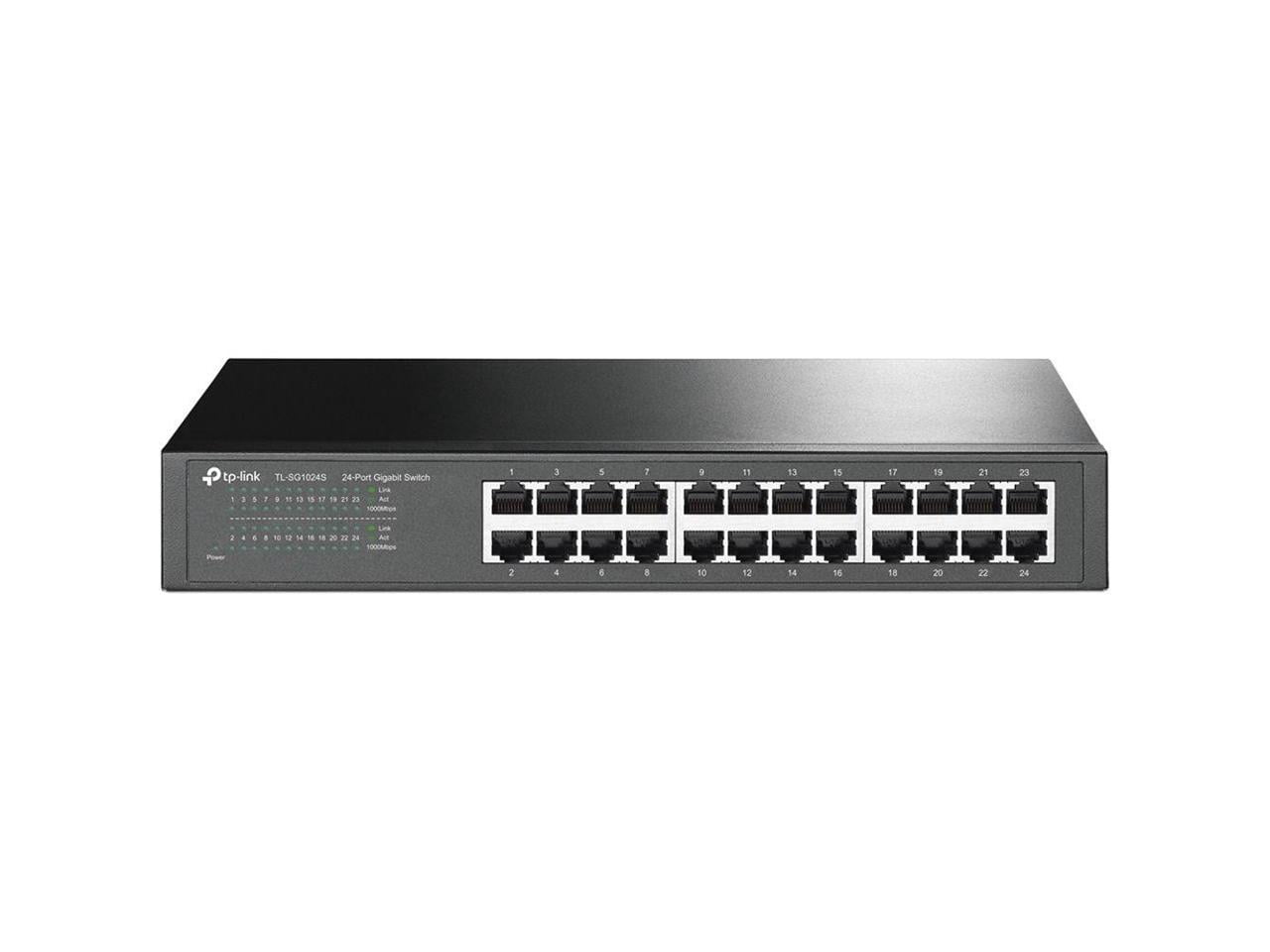TP-Link 24 Port Gigabit Ethernet Switch | Desktop/Rackmount | Plug ...