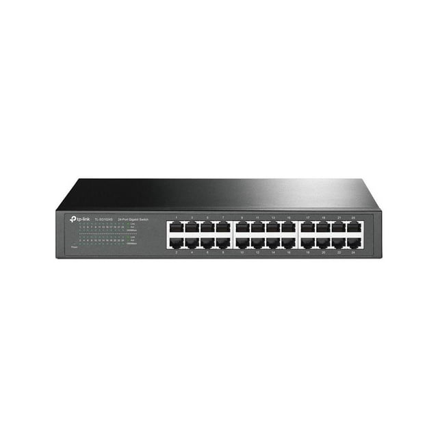 TP-Link 24 Port Gigabit Ethernet Switch | Desktop/Rackmount | Plug ...