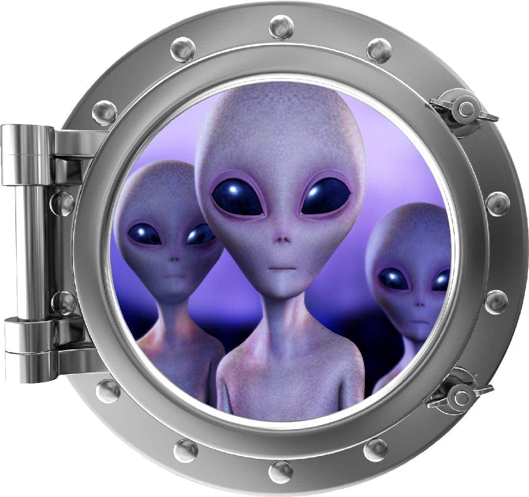 24" PortScape Aliens #3 Instant Space 3D Window Outer Space UFO ...