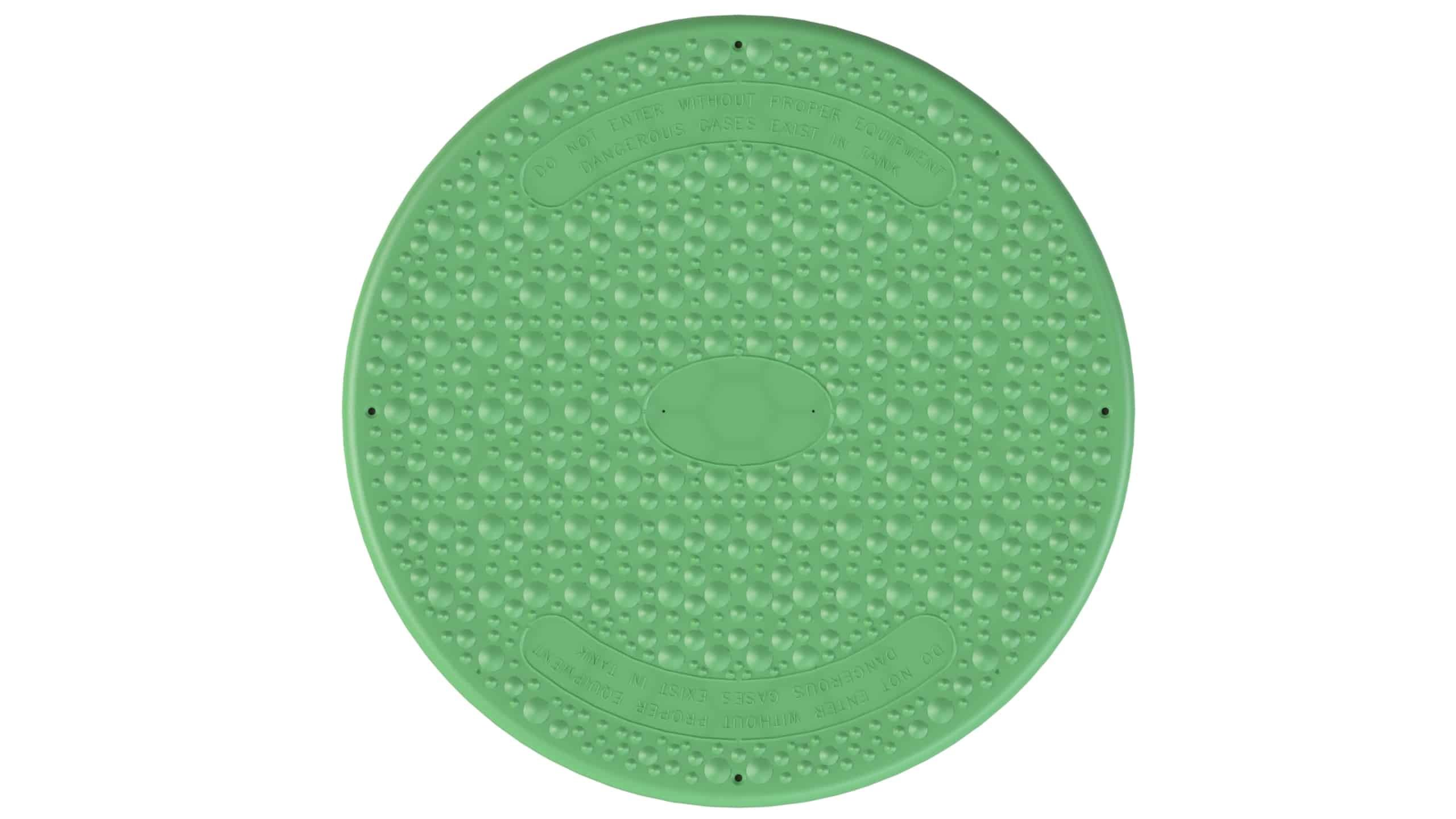 24″ Premium Low Profile Septic Tank Riser Cover - Walmart.com