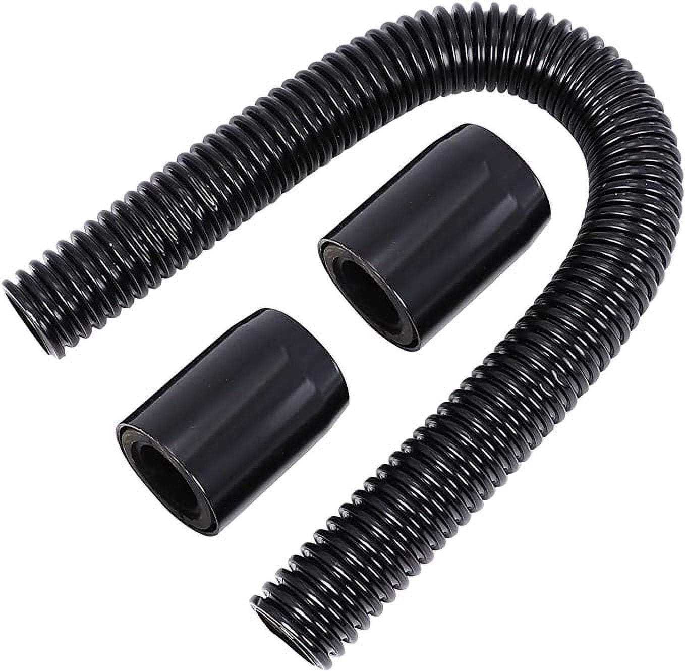 24" Radiator Hose Flexible Stainless Steel Universal Water Hoses With ...