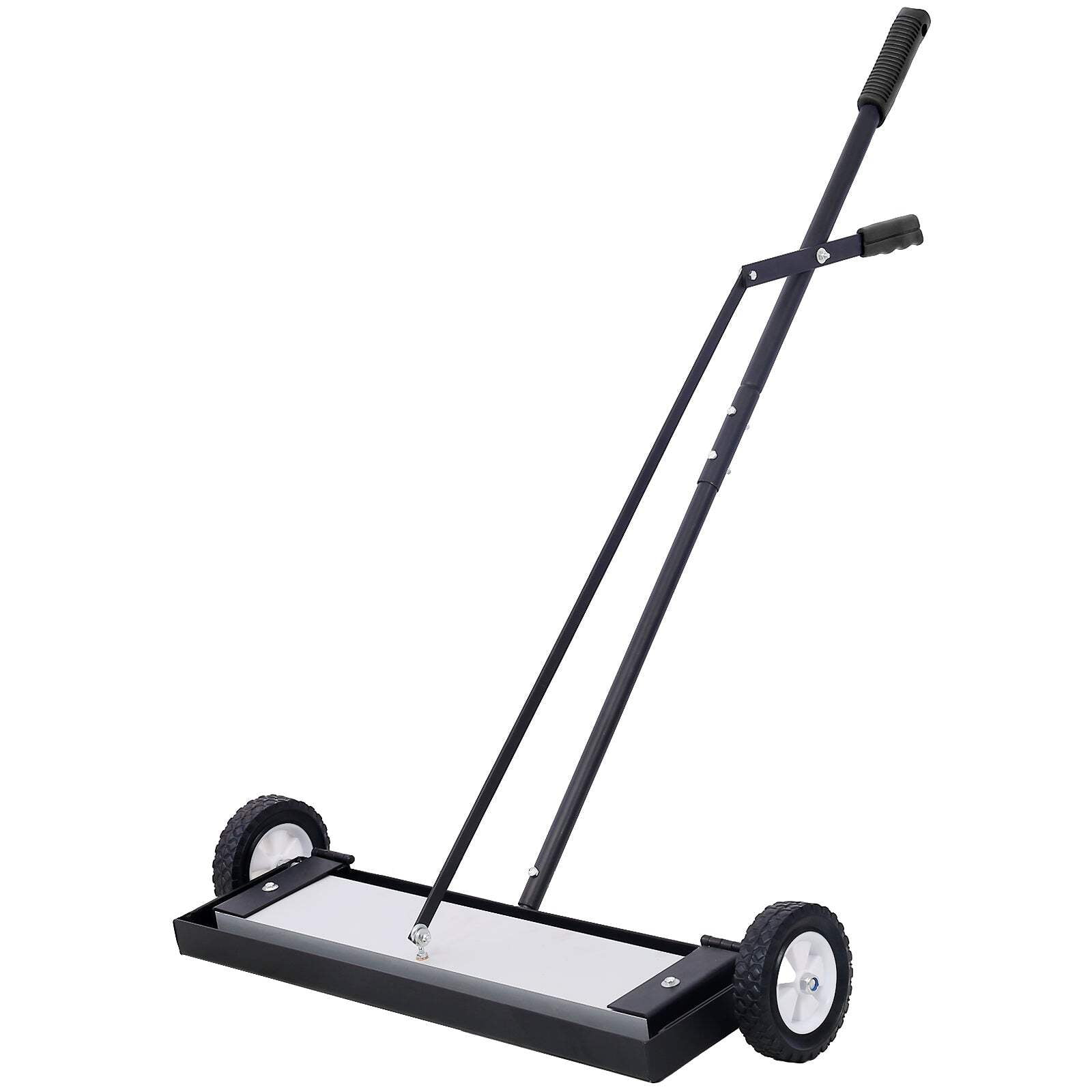 24'' Rolling Magnetic Pick Up Sweeper, Heavy Duty Push Type With ...