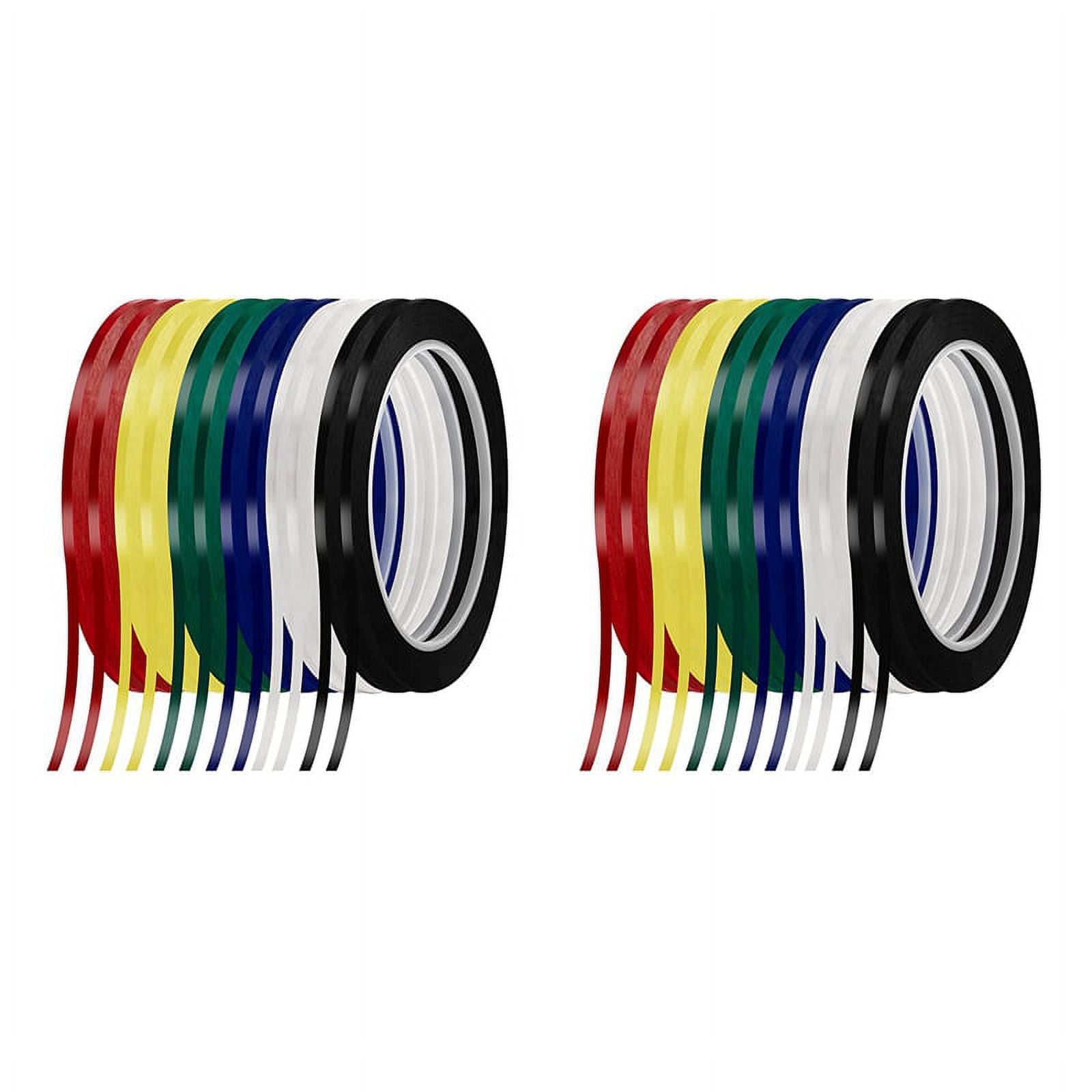 24 Rolls 1/8Inch Whiteboard Tape, Pinstripe Tape Dry Erase Board ...