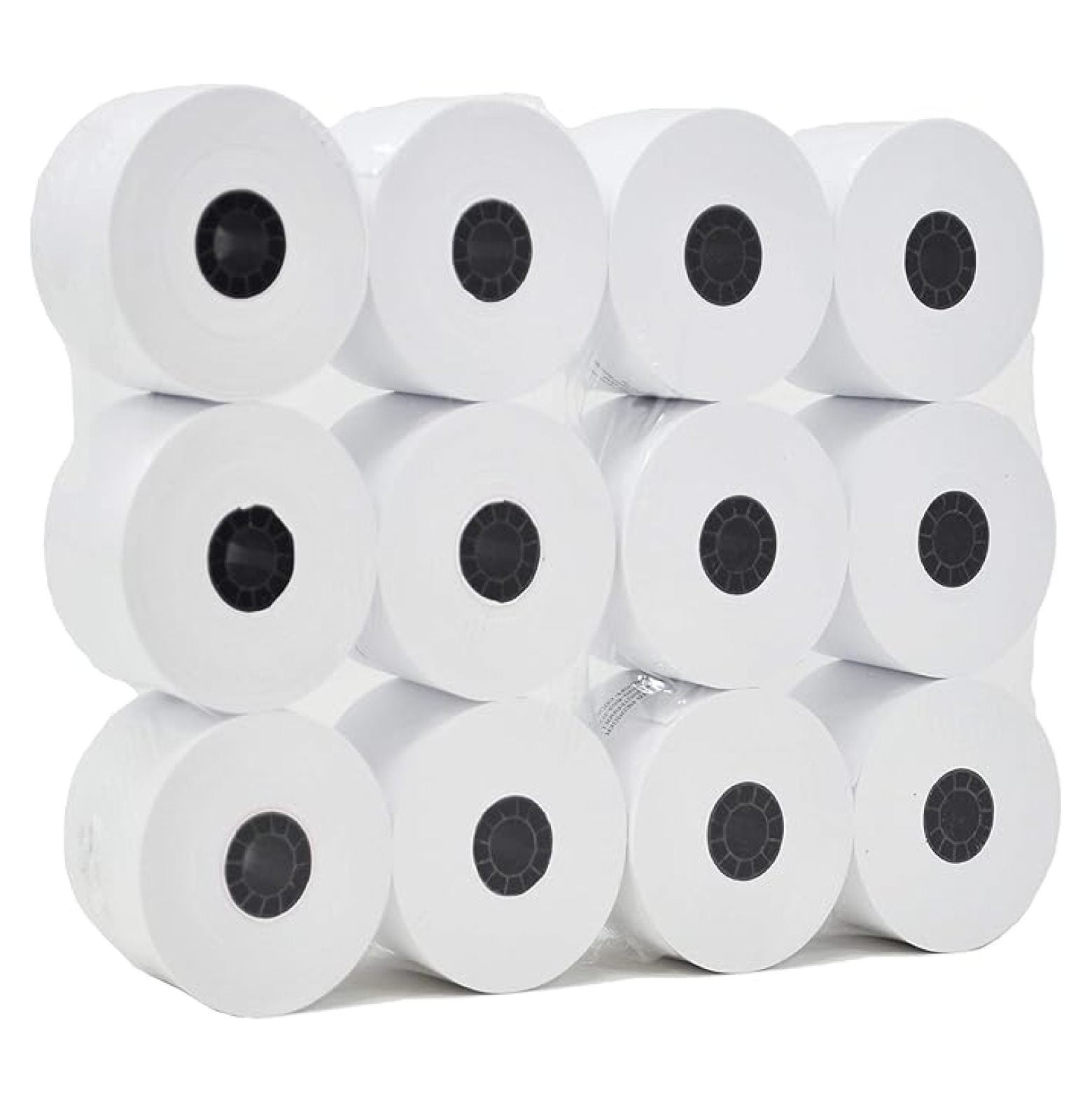 (24 Rolls) Adding Machine/Calculator Roll, 2-1/4" x 150 ft, White - Top ...