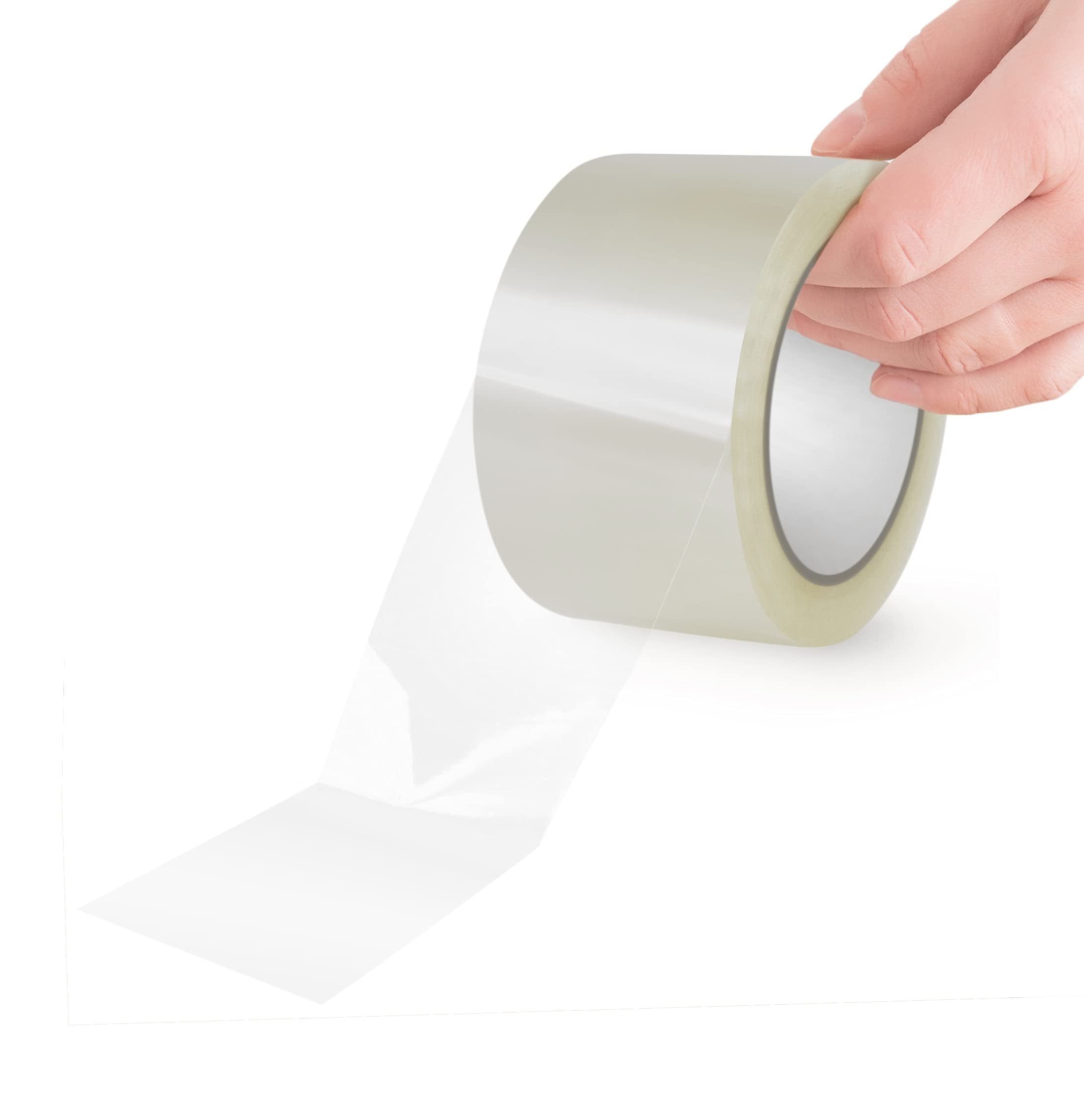 Clear Acrylic Packing Tape, 1.8 Mil Thick, 24 Count, 3 in x 110 yd ...