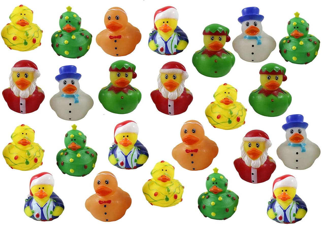 24 Rubber Duckie Christmas Bundle Set - Ducks - Cute Holiday Party ...