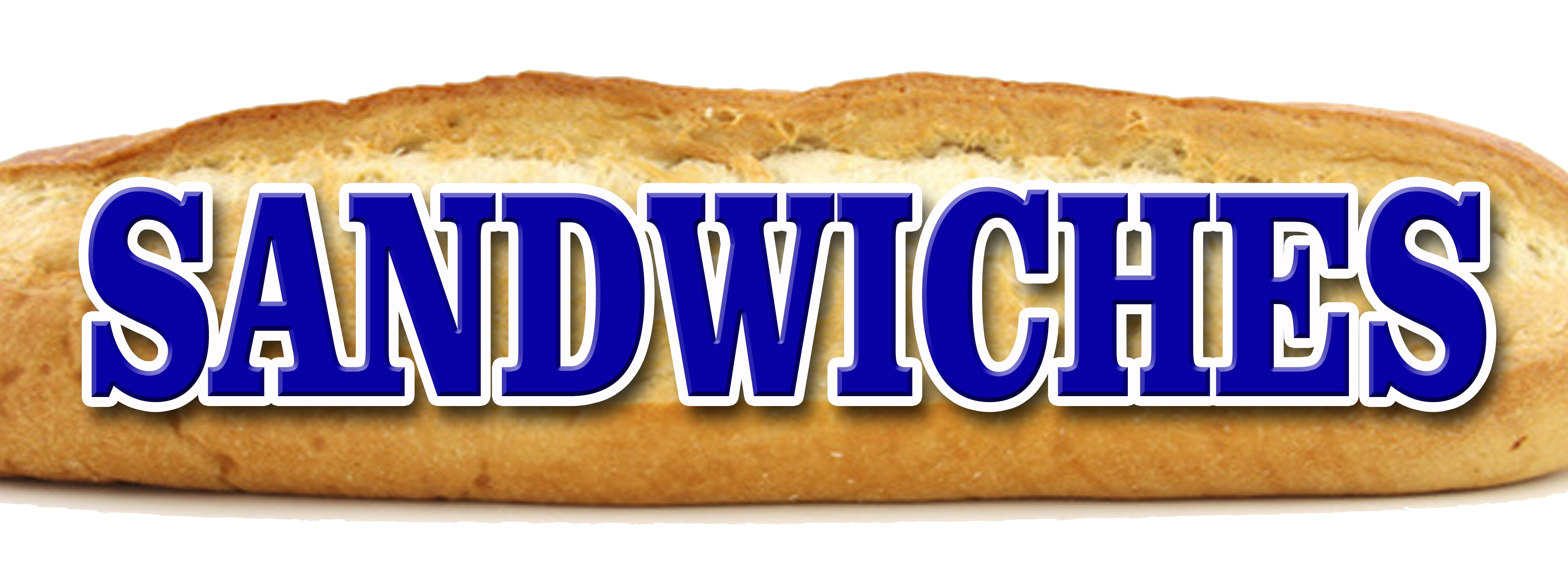 24" SANDWICHES DECAL sticker bread restaurant deli coldcuts meats ...