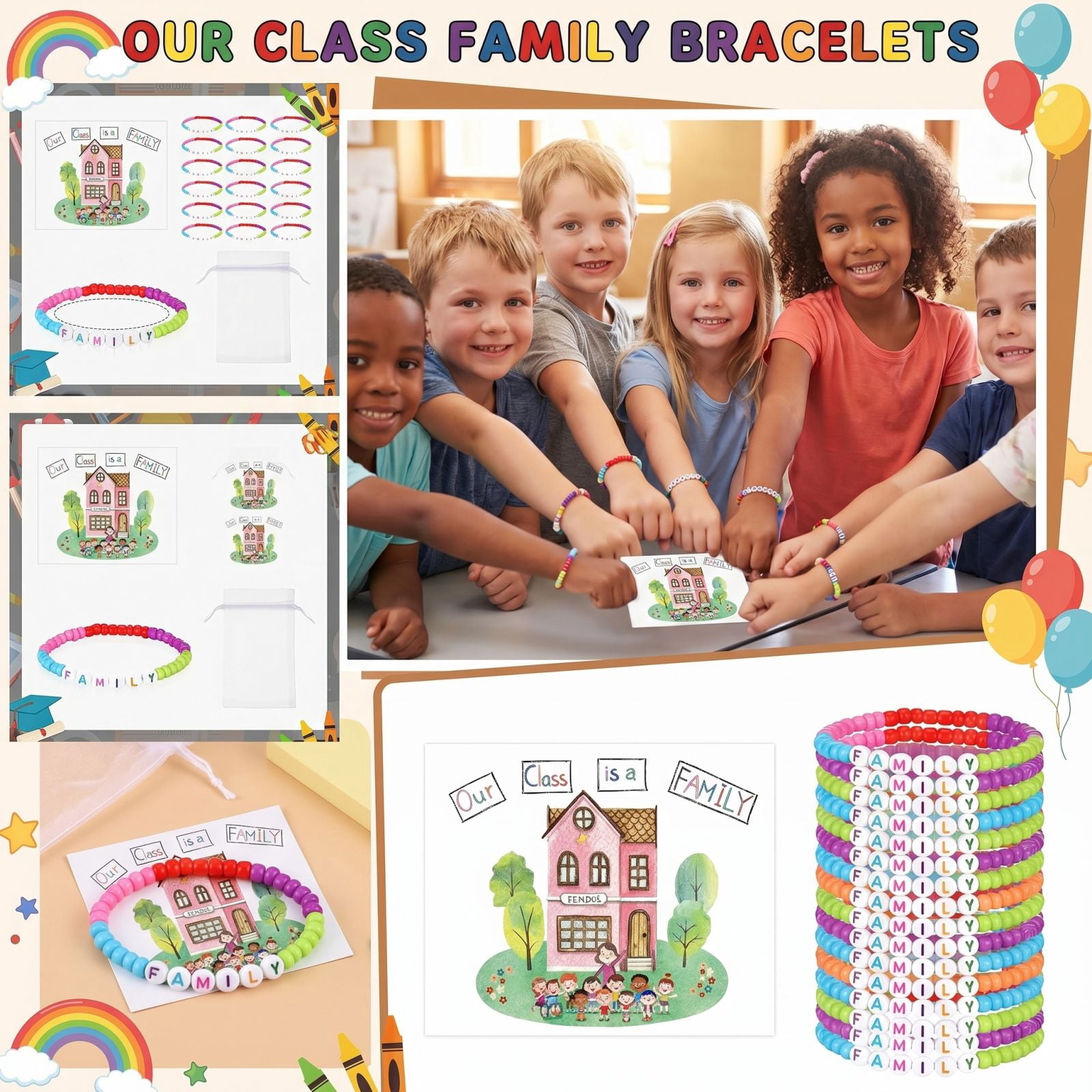 24 Sets End of Year Student Friendship Bracelets Gifts From Teacher,End ...