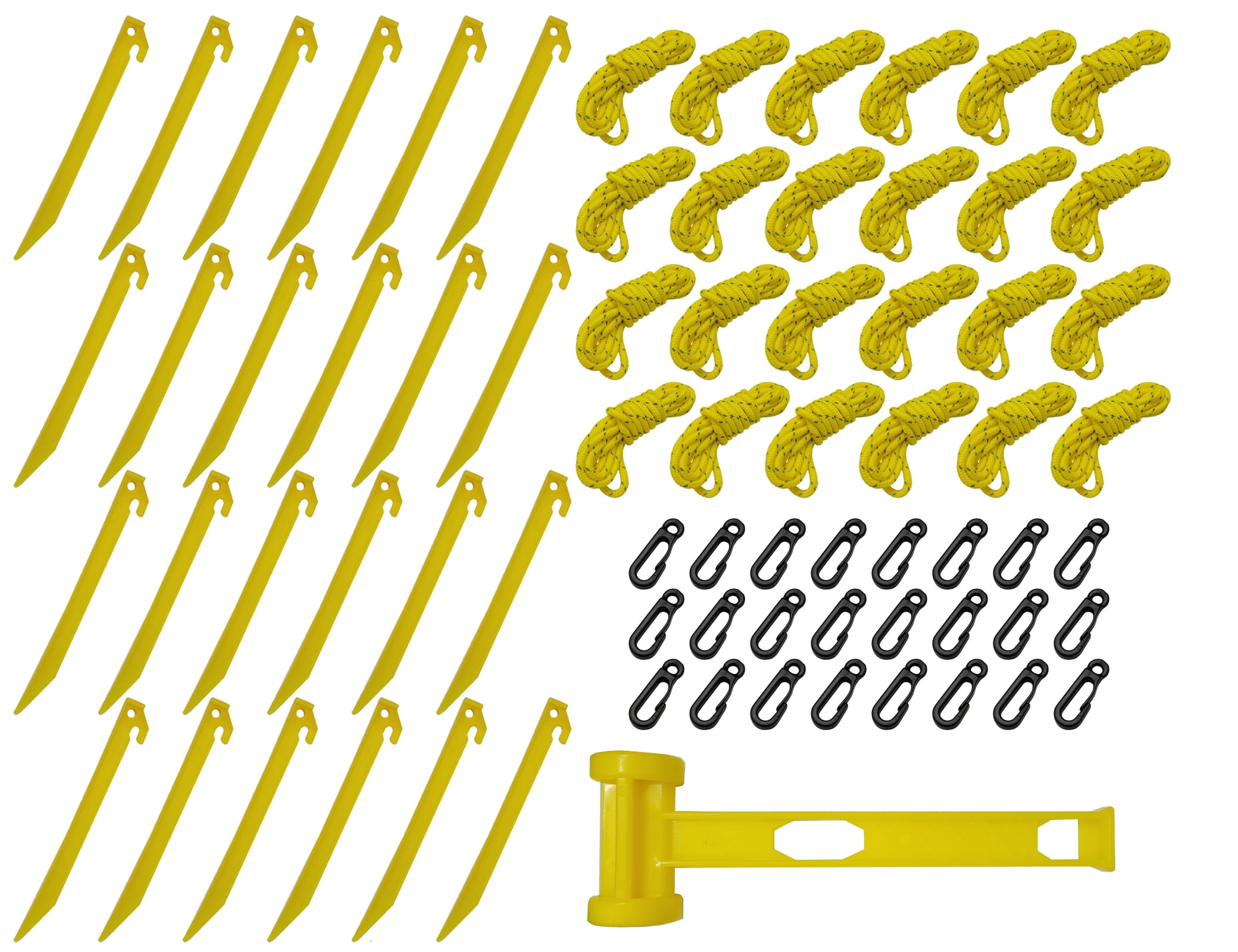 24 Sets Inflatable Stakes Replacement Yard Inflatable Plastic Stakes ...